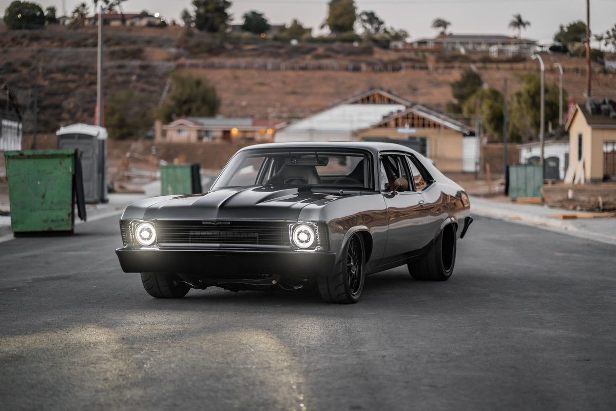 Ken Johnson's 1971 Chevy Nova "BoostedNova" — Dapper Lighting