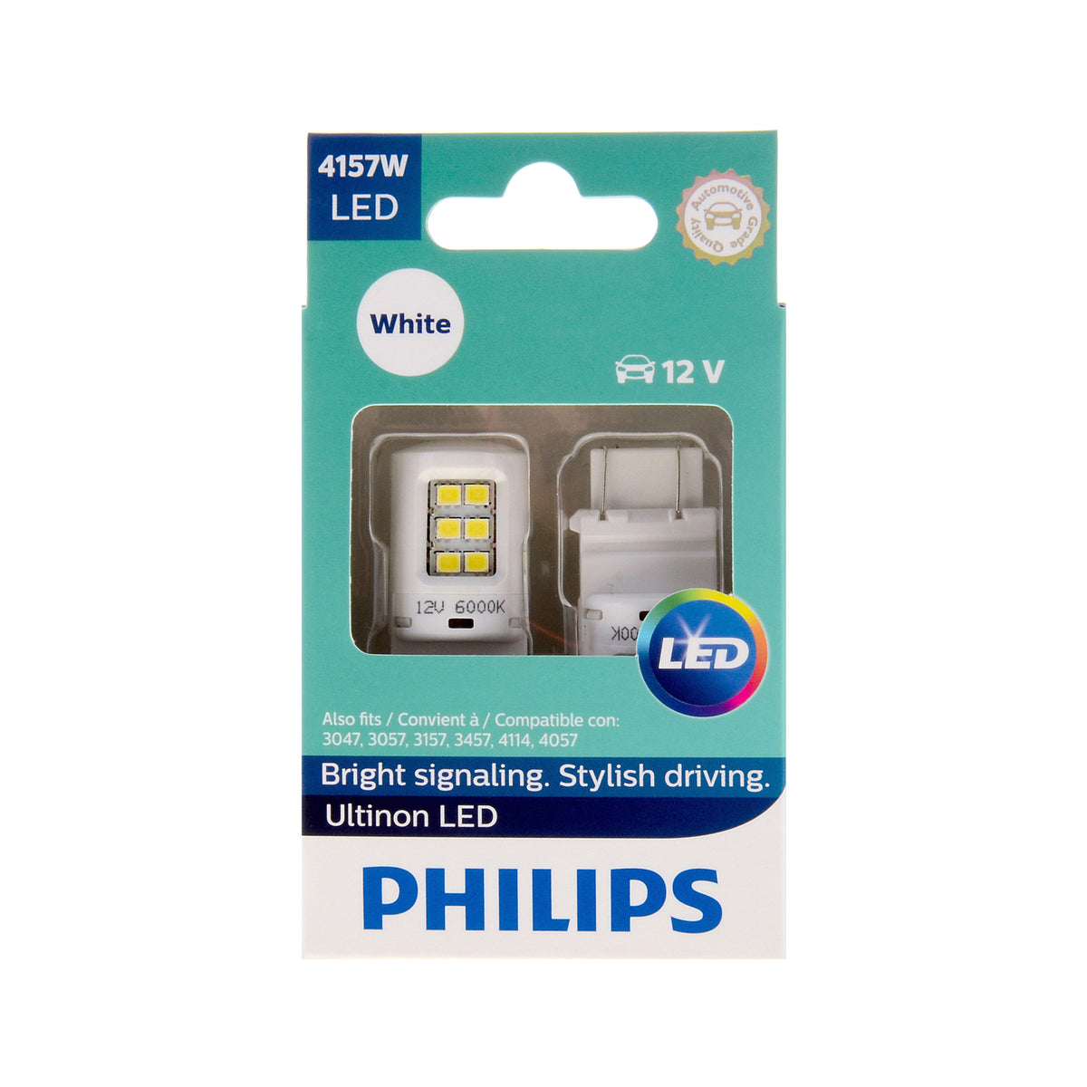 Philips Ultinon LED Bulbs, 4157 — Dapper Lighting