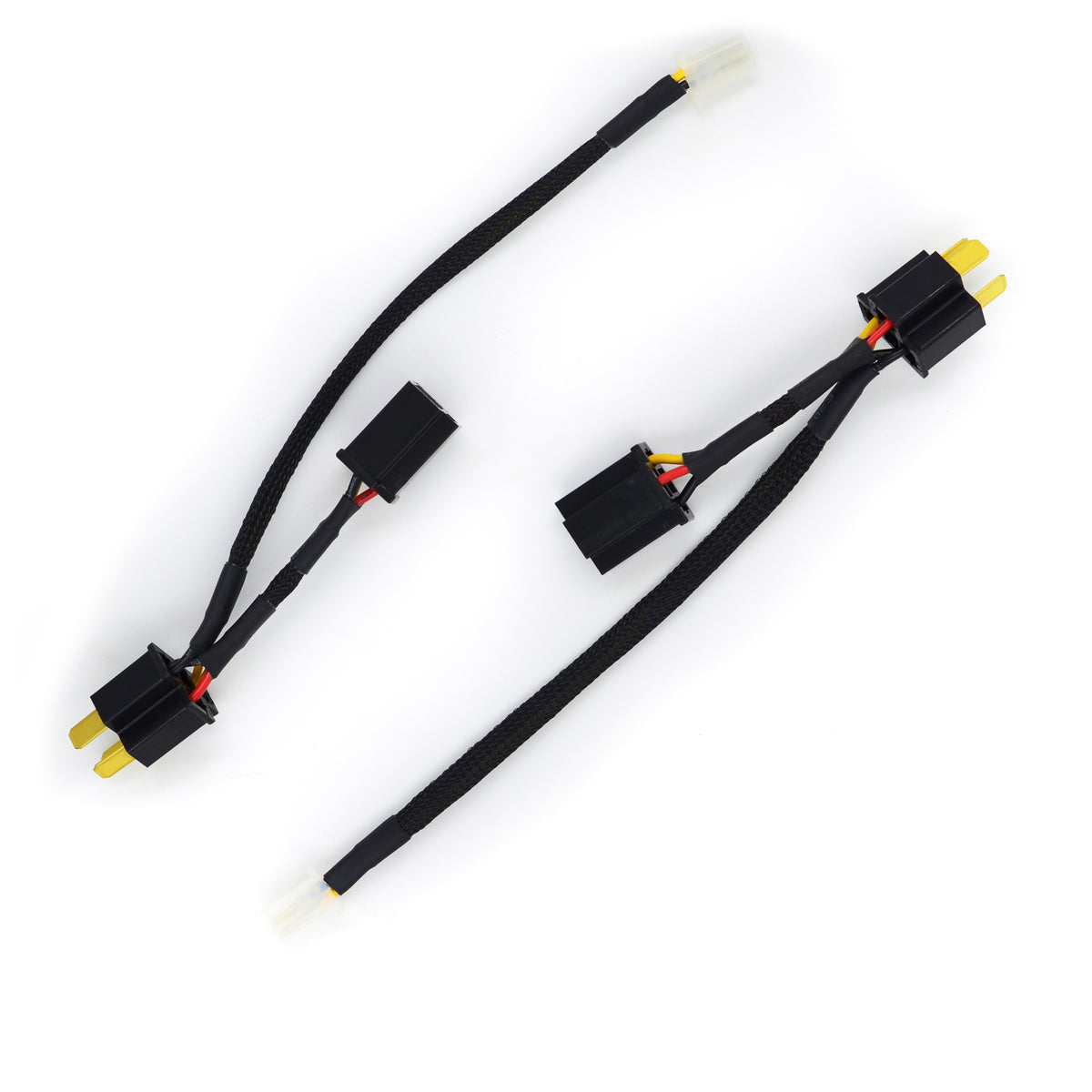 Dapper Lighting H4 Male to H4 Female plus Hi/Low Control Adapters