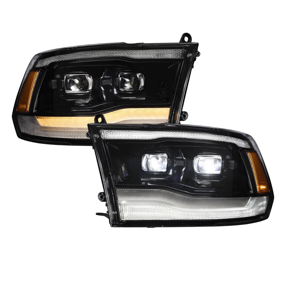 2019 - 2024 Ram 1500 Classic LED Projector Headlights (Pair) — Dapper ...